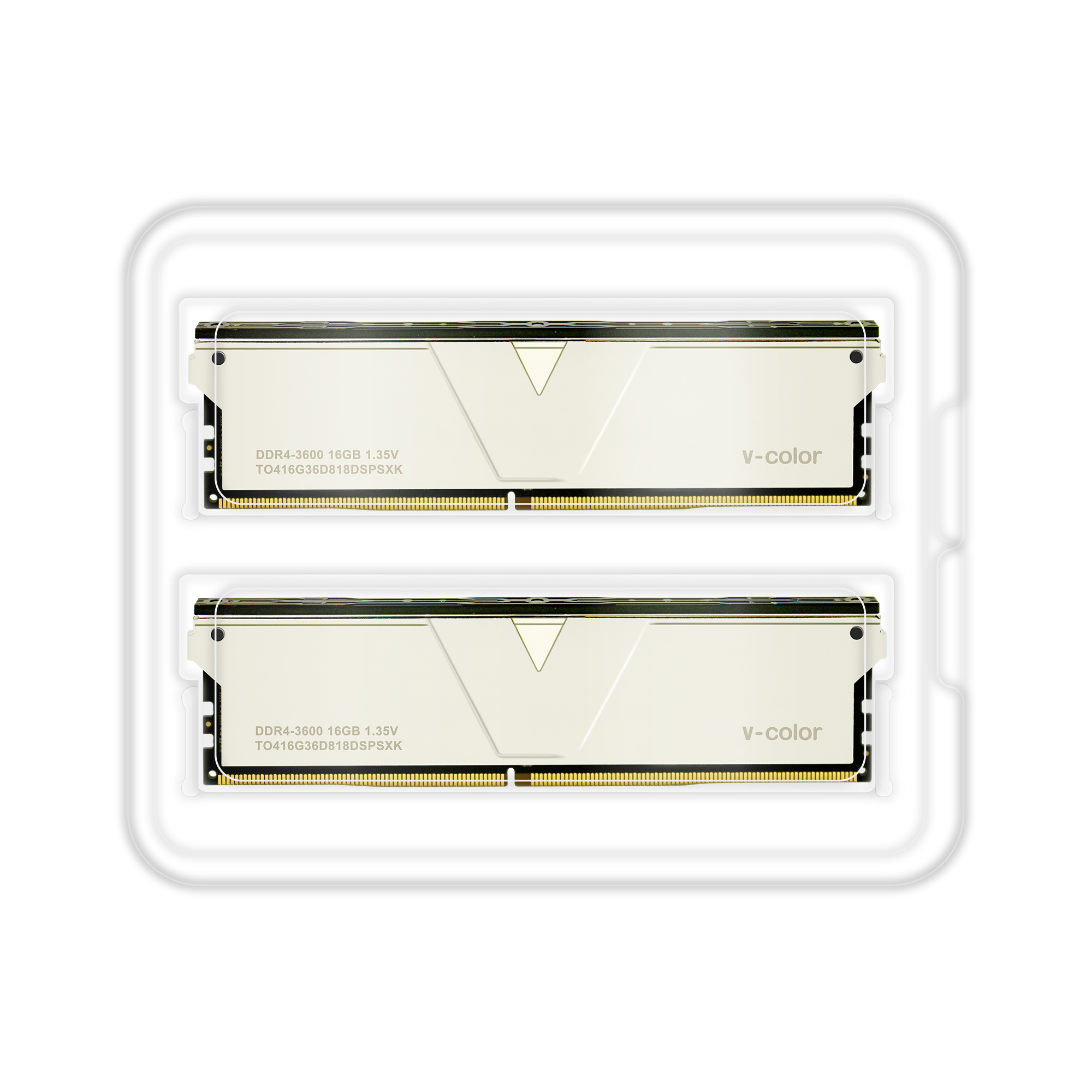 v-color Skywalker Plus non RGB 32GB(16GBx2) DDR4 Bus 3600MHz Silver ...